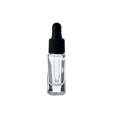 Amber Empty Screw Essential Oil Glass Bottles With Pippettes Droppers