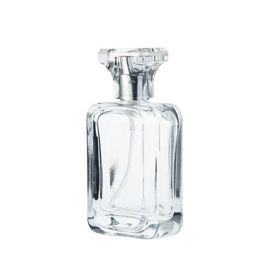 Screw Version Glass Spray Perfume Bottles Refillable Cologne Bottle Plastic Cap