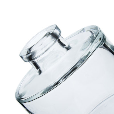 LFGB Standard Hot Stamping Glass Diffuser Bottles For Home Decor