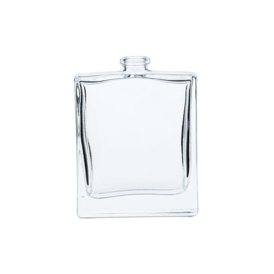 30ml 50ml 100ml Glass Perfume Bottles Cube Transparent Empty Perfume Glass Bottle