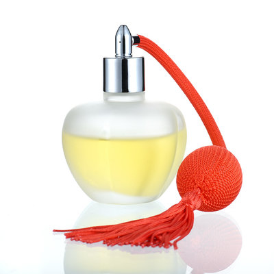 Customized 100Ml Frosted Bulb Perfume Bottle Apple Shape Perfume Bottle