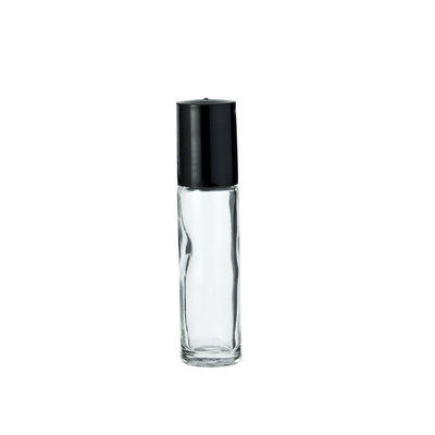 4ml 6ml 8ml 10ml Clear Roll On Perfume Bottles With Aluminum Cap Round