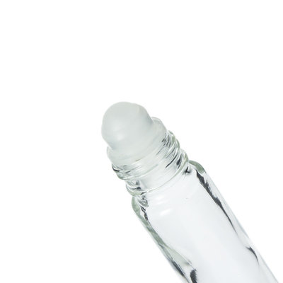 4ml 6ml 8ml 10ml Clear Roll On Perfume Bottles With Aluminum Cap Round