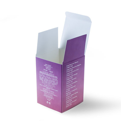 Custom Made Paper Perfume Bottle Box Folding Packing Boxes Eco Friendly