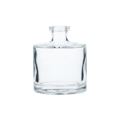 Cylinder Transparent Empty Diffuser Bottles Aroma Reed Diffuser Glass Bottles