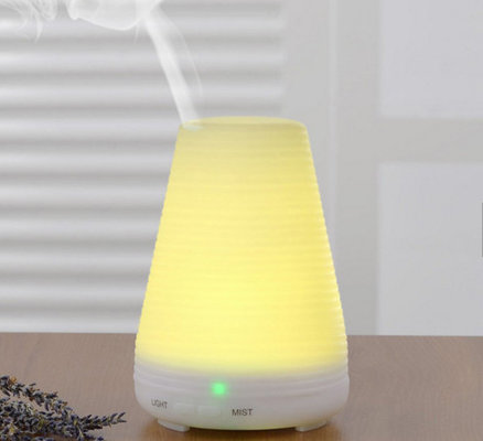 White Ultrasonic Essential Oil Diffuser Energy Saving Aroma Electric Diffuser