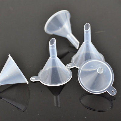 Transparent Plastic Perfume Funnel Fragrance Accessories Mini Funnel