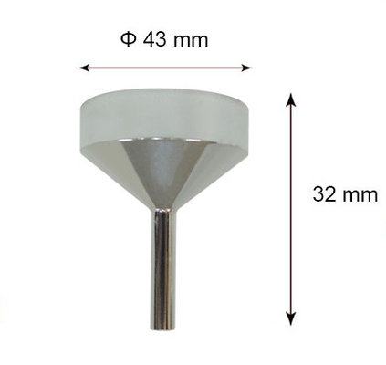 Aluminum Liquid Perfume Funnel Perfume Accessories For Filling Bottles