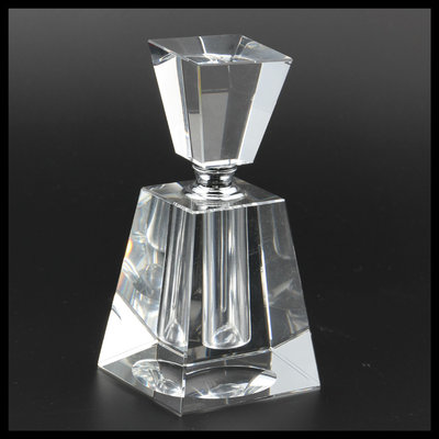 Mini Antique Crystal Perfume Bottles For Perfume Oil , Essential Oil