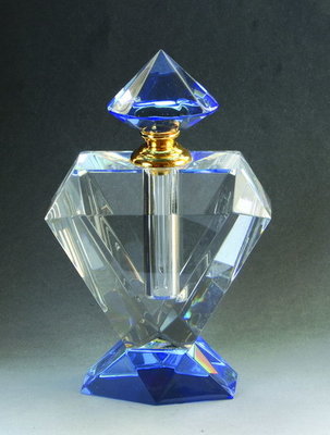 Nickel Free Crystal Perfume Atomizer Crystal Perfume Bottle With Stopper