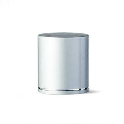 Matt Silver Round Perfume Bottle Caps For Glass Bottle Perfume Cap