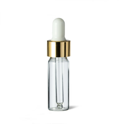 ISO9001 Screw Essential Oil  Dropper Bottles With Pippettes Droppers