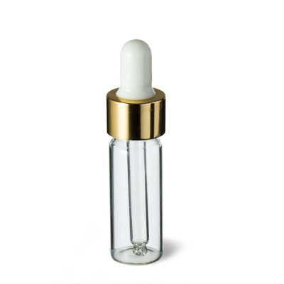 ISO9001 Screw Essential Oil  Dropper Bottles With Pippettes Droppers