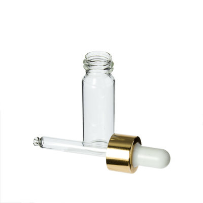 ISO9001 Screw Essential Oil  Dropper Bottles With Pippettes Droppers