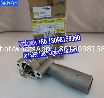 4133L067 4133L066 Perkins THERMOSTAT Housing for 1106 Caterpillar 320D C6.6  engine parts