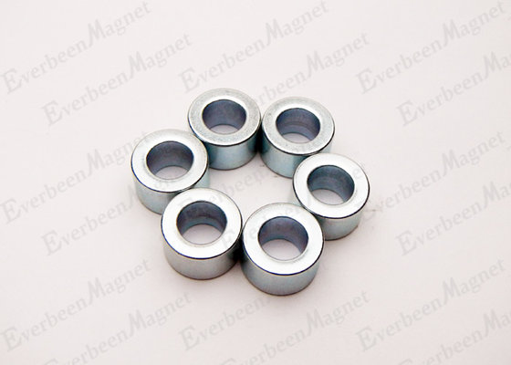 N48 Neodymium Ring Magnets  Plating Zinc Diametrically Magnetized For Sensors