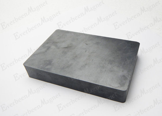 Block Ceramic Magnets 150 * 100 * 25.4 mm Thickness  For Magnetic Separator