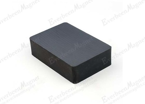 Big Ceramic Permanent Hard Ferrite Magnets Block  High intrinsic coercive force for DC Motors