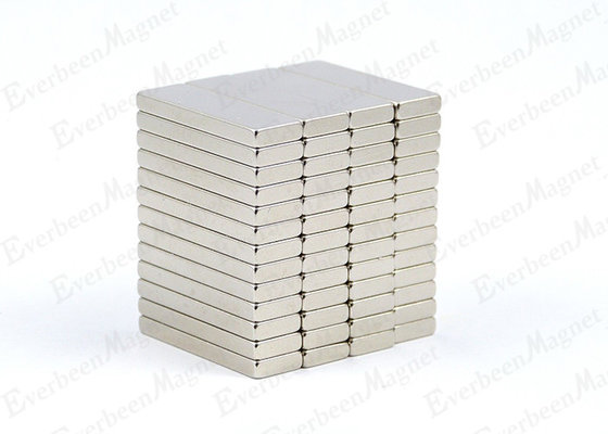 Large Rectangular N42 Neodymium Magnet , Coated NiCuNi Heavy Duty Magnets For Servo Motors