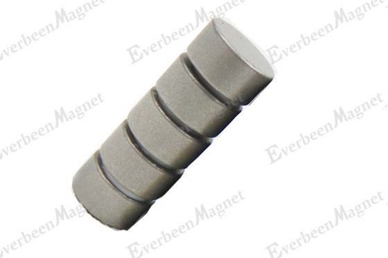Round / Disc Samarium Cobalt Magnets Sm2Co17 Dia12.7 * 6.35 Mm For Generator