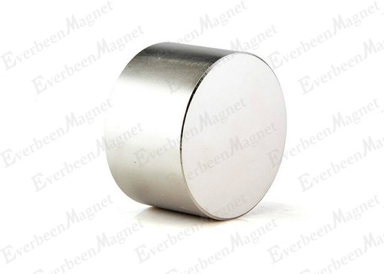 Super Strong Cylinder NdFeB Permanent Magnets N48SH Diameter 30mm For Motors