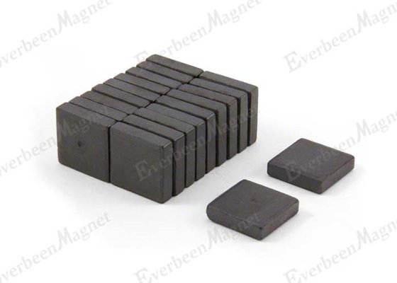 Rectangle Ferrite Block Magnet 19 * 19 * 5 , Ferrite Ceramic Magnets For Motors