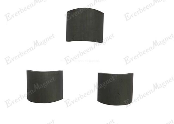 Arc Segment Ceramic Ferrite Magnets , Large Ceramic Magnets For Electrical Toys