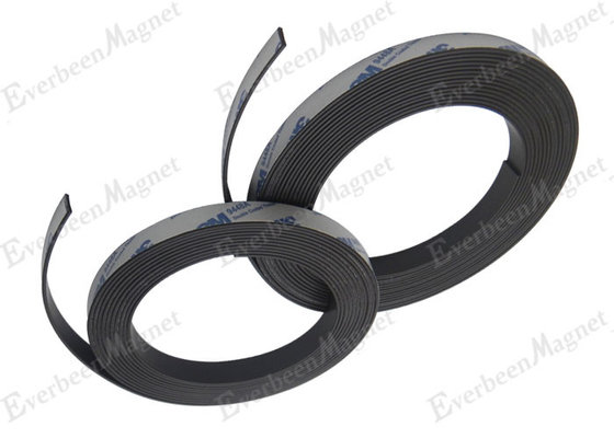 3M Self Adhesive Magnetic Strips For Door Sealing , Long Magnetic Strip UV Coating