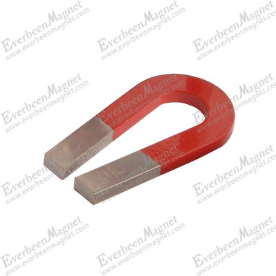 Super Strong Alnico Horseshoe Magnet , Education Science Large / Red Horseshoe Magnet