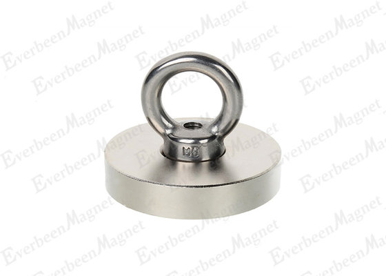 Disc Neo Magnet With Screw Hole OD1 * 3 / 16 Thickness , High Energy Screw In Magnets