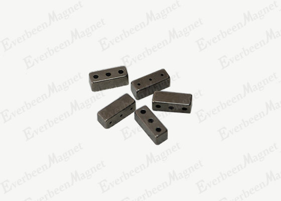 Fastener Rectangular N45 Neodymium Magnets With Holes , Super Strength Magnets