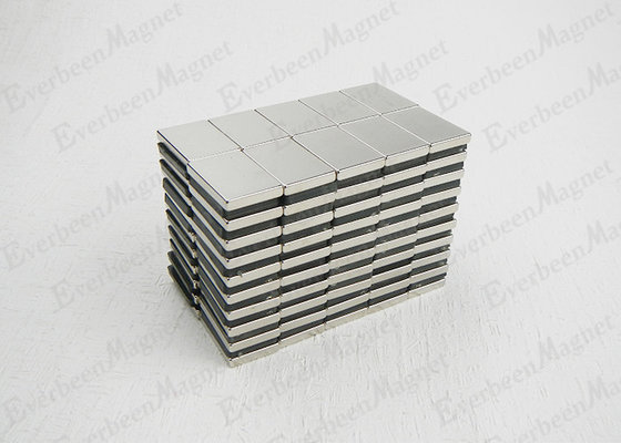 NdFeB Block Magnets 20 * 15 * 3mm , N42 Grade Super Powerful Magnets For Sensors