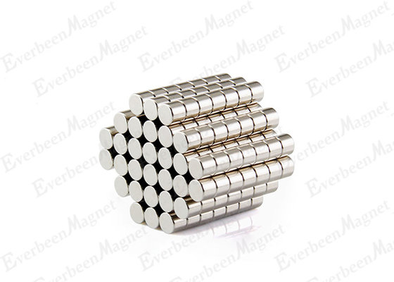 N38 Tiny Disc Magnets 3 / 8 " Dia X 1/4" Thickness , High Remanence Mini Disc Magnets