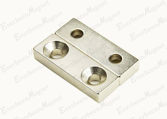 High Coercive Force Magnets With Holes In The Center , Countersunk Rare Earth Magnets