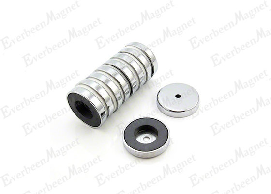 Stainless Steel Mounting Magnetic Assembly Ferrite Water Resistant Nickel Coating