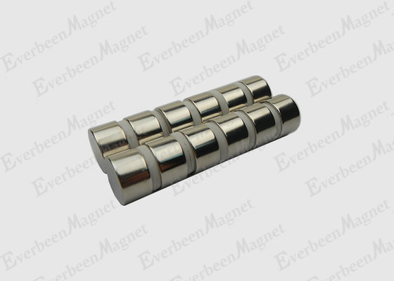 Neo Round Permanent Neodymium Magnets 7 / 16 " Dia × 7 / 16 " Thickness For Electrical Toys