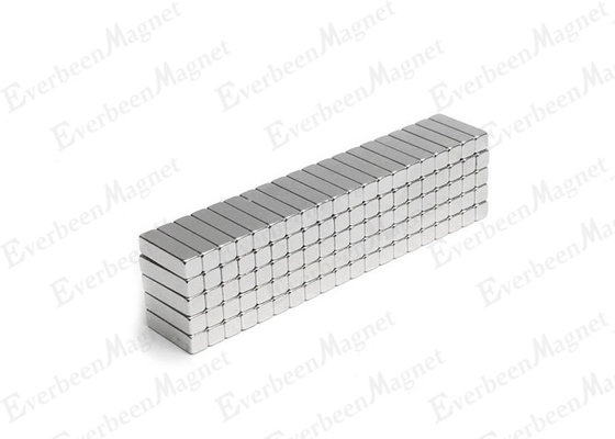 Rectangular Neodymium Block Magnets Nickel Plated Heat Resistant Industiral Strength