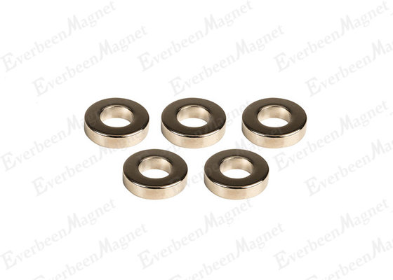 N52 Strong Circular Neodymium Magnets OD 1 Inch , NdFeB Tiny Ring Magnets Anti - Oxidated