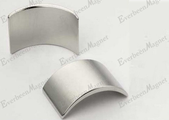 N38  Rare Earth Strong Permanent Magnets , Strong Power Neodymium Arc Magnets