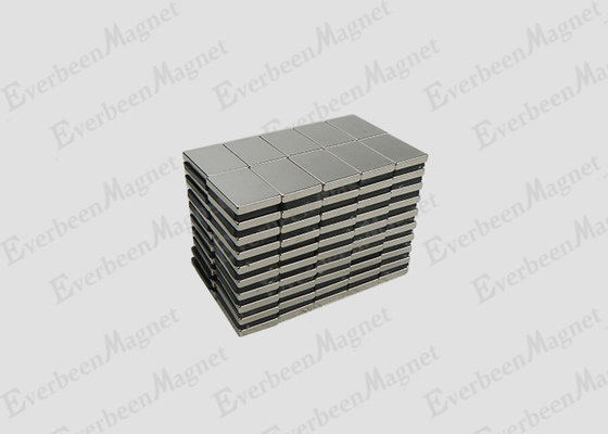 Rectangular Cube Permanent Neodymium Magnets N48 Grade High Temp For Motors