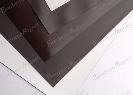 Self Adhesive Flexible Magnetic Strip / Sheet 1 Mm Thickness For Advertisement