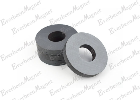 Anisotropic Ring Hard Ferrite Magnets OD 100 MM Magnets For Holding Or Lifting