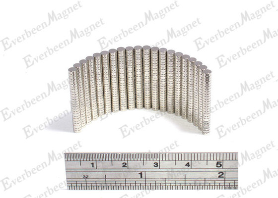 Small Strong NdFeB Permanent Magnets Dia 3 * 1.5 mm for Magnetic Switch