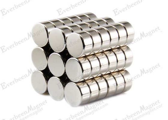 Strong Disc NdFeB Permanent Magnets D10*5mm Thickness Nickel coating