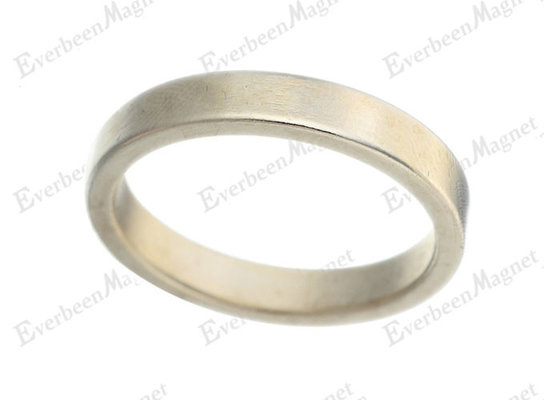 Powerful Ring Rare Earth Magnets N42 , Gold Coating High Energy Large Ring Magnets