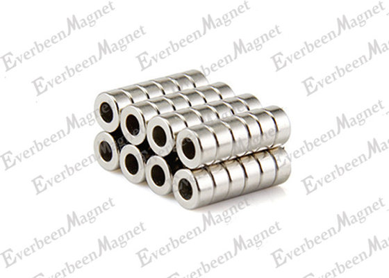 N40 Big Circle Neodymium Rare Earth Magnets With Central Hole OD 3/4 inch Axially Magnetized