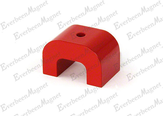 Fixed Alnico Permanent Magnets Strong Painted Horseshoe Magnet For Aerospace And Military