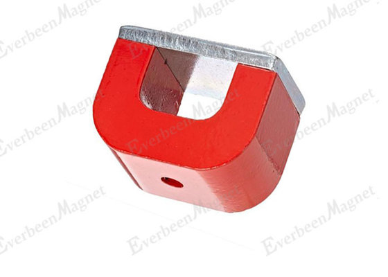 Fixed Alnico Permanent Magnets Strong Painted Horseshoe Magnet For Aerospace And Military