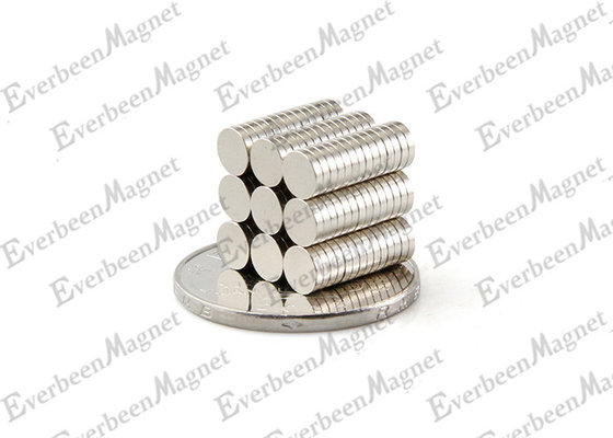 Rare earth Disc / Round Ndfeb Magnet D12x3mm Nickel Plated for Motors