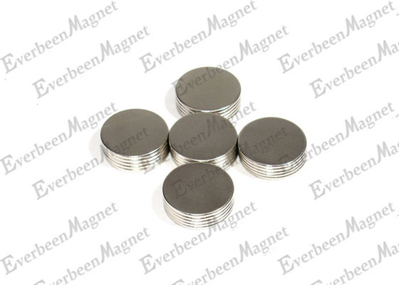 Dia 15/16 * 1/16 Inch Round Neodymium Magnets N52 Nickel Coating  For Daily Life